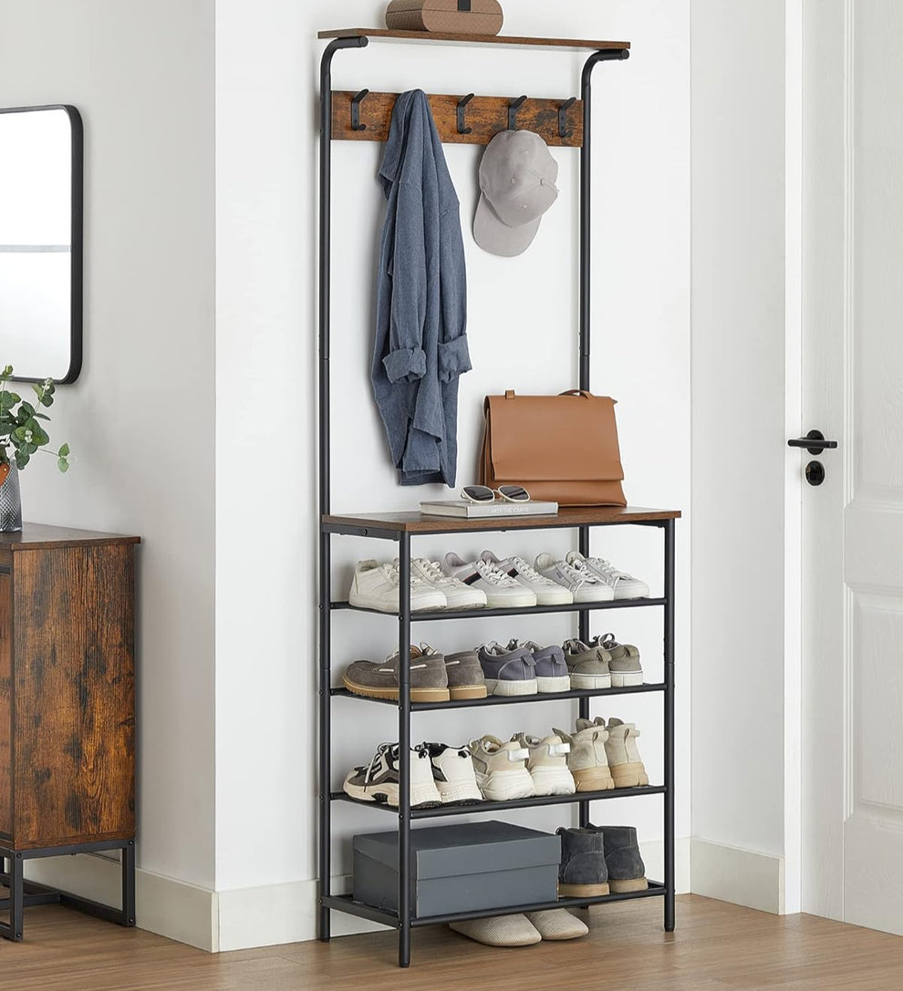 VASAGLE Coat Rack Clothes Rack – Serena Home