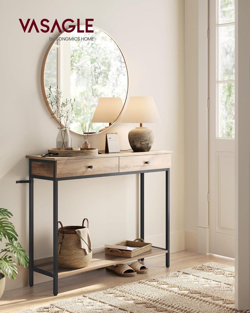 VASAGLE Console Table LNT015W01 – Serena Home